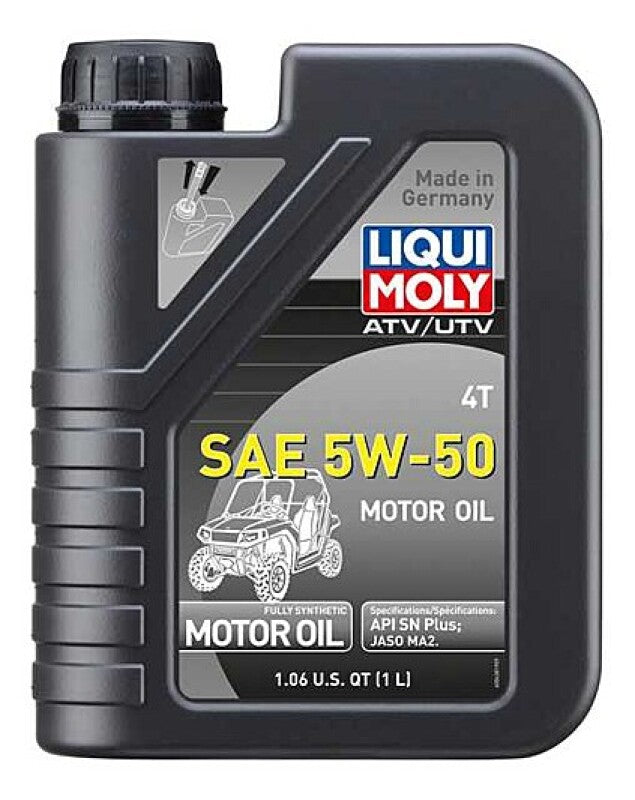 LIQUI MOLY 1L ATV 4T Motor Oil SAE 5W50 – Everything Truck Parts
